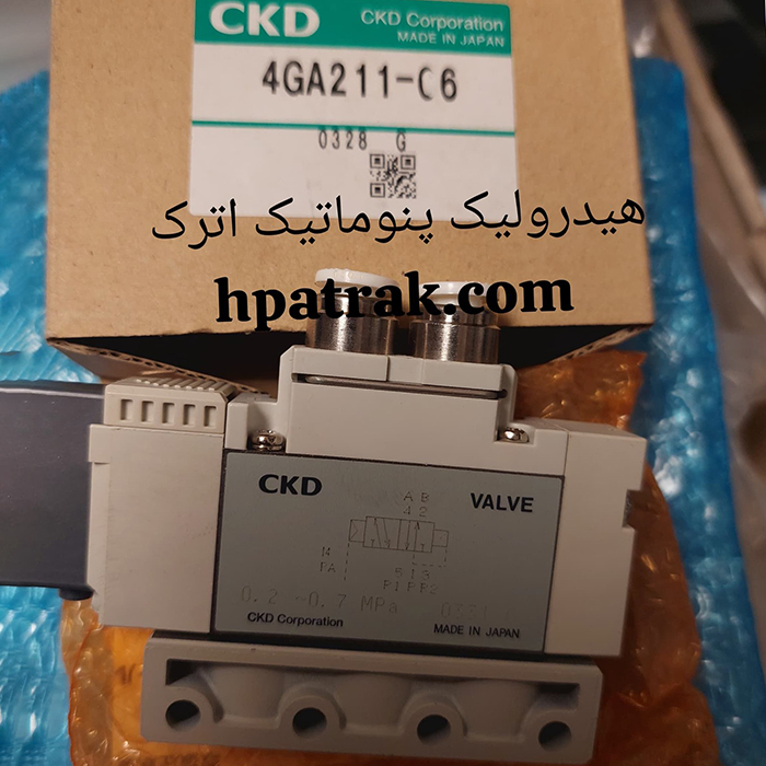 شیر برقی CKD 4ga211-c6 CKD - هیدرولیک پنوماتیک اترک
